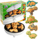 Dinosaur Mini Waffle Maker - Cooks Five 3D Dino Shaped Waffles - Fun E ...
