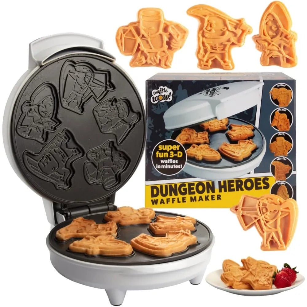 DnD Fantasy Mini Waffle Maker- Eat your favorite Characters and Make B ...